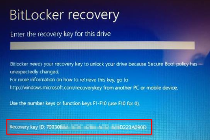 Proceso para obtener la clave de recuperación